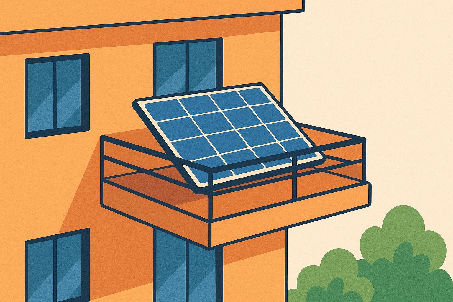 Instalar placas solares en una terraza privativa o ático